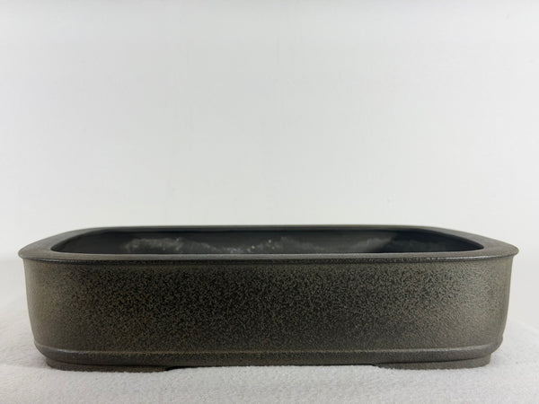 Preowned Vintage Japanese Tokoname Unglazed Rectangular Bonsai Pot Aib ...